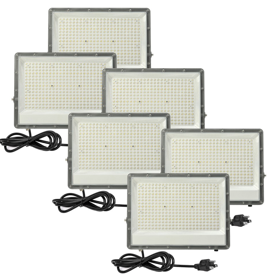 300W LED Flood Light Outdoor Super Bright Waterproof 6500K Daylight ...