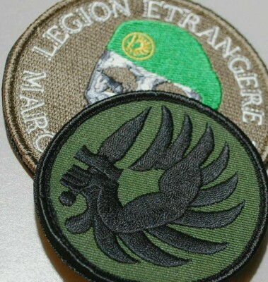 FRENCH FOREIGN LEGION Légion étrangère FFL burdock-velkrö 2-Patch Set ...