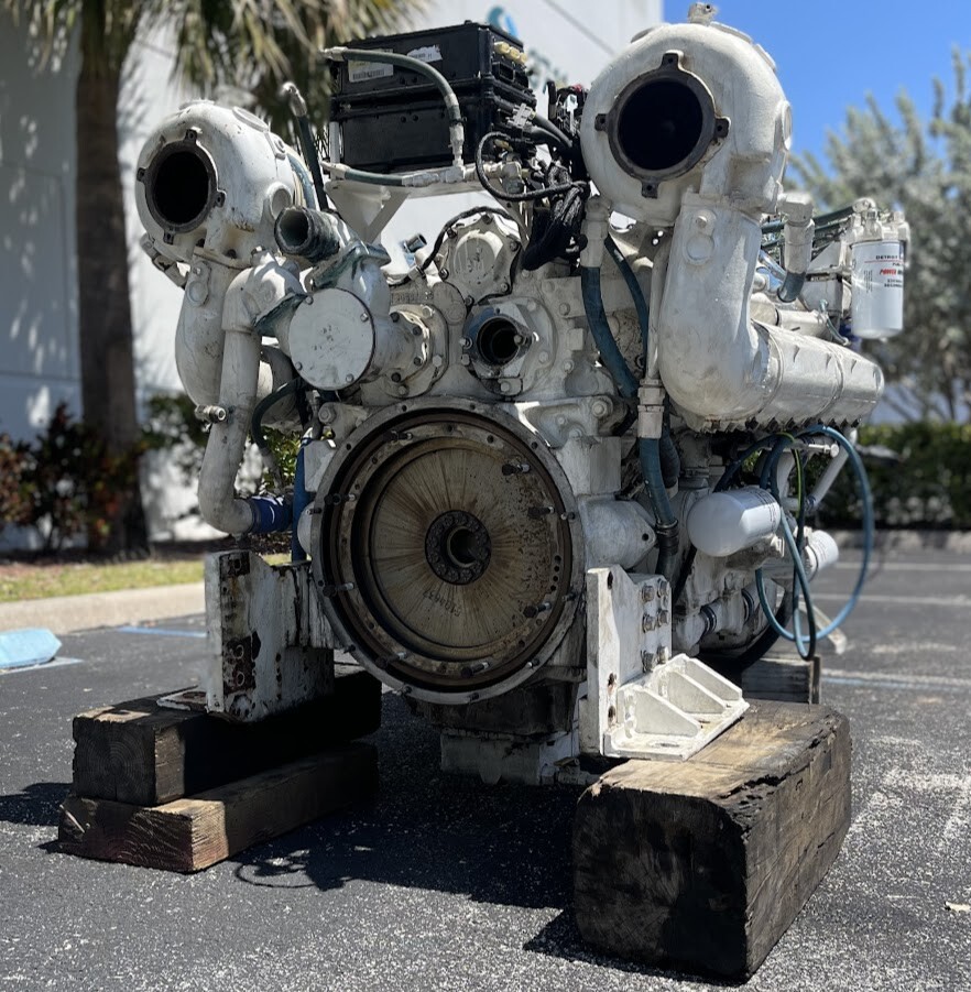 Detroit Diesel 12V92TA, Marine Diesel Engine, DDEC II, 1110 HP | eBay