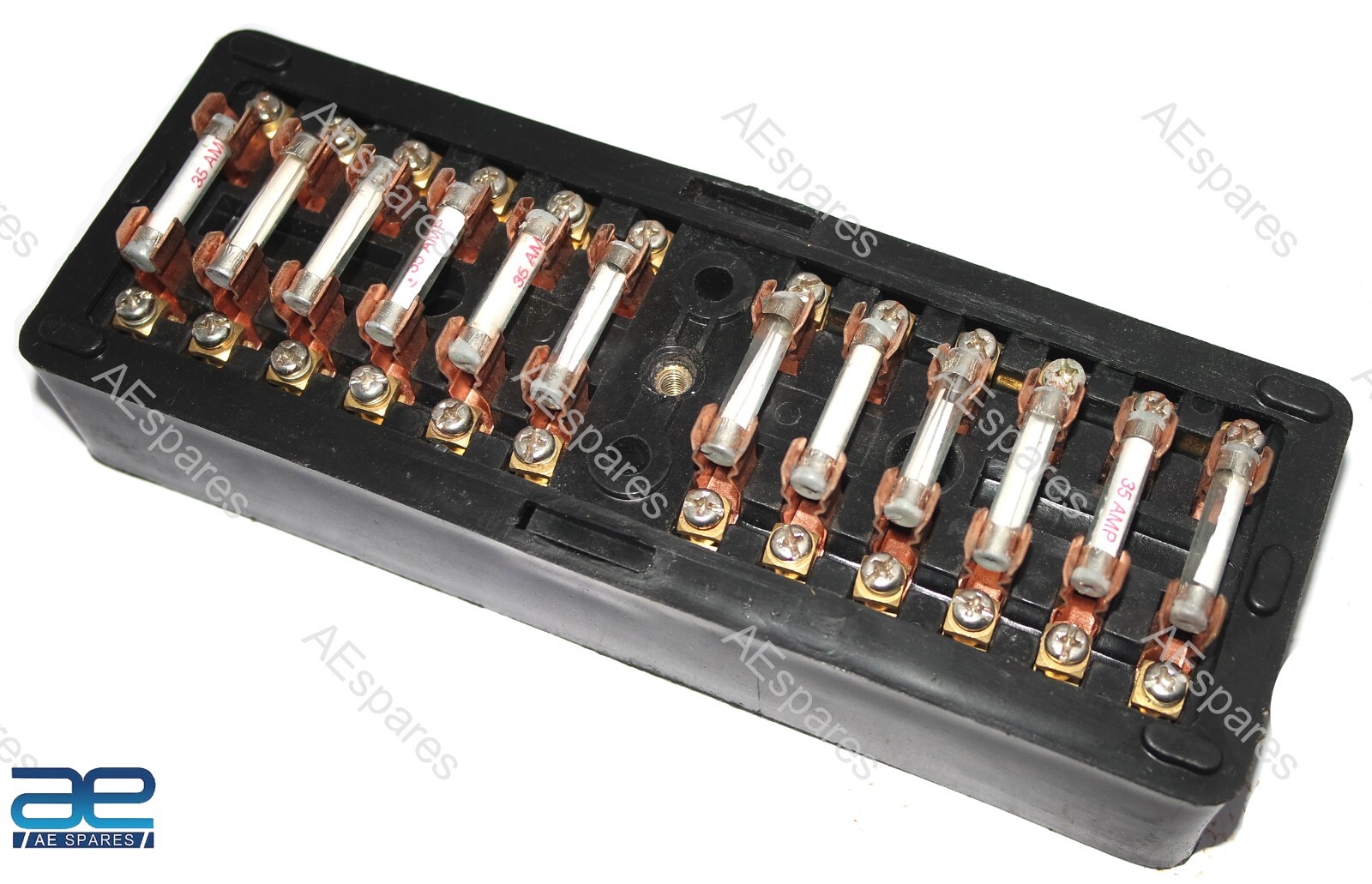 Genuine Hella 12 Way Circuit Fuse Box With 14 Glass fuse 10Amp Truck ...
