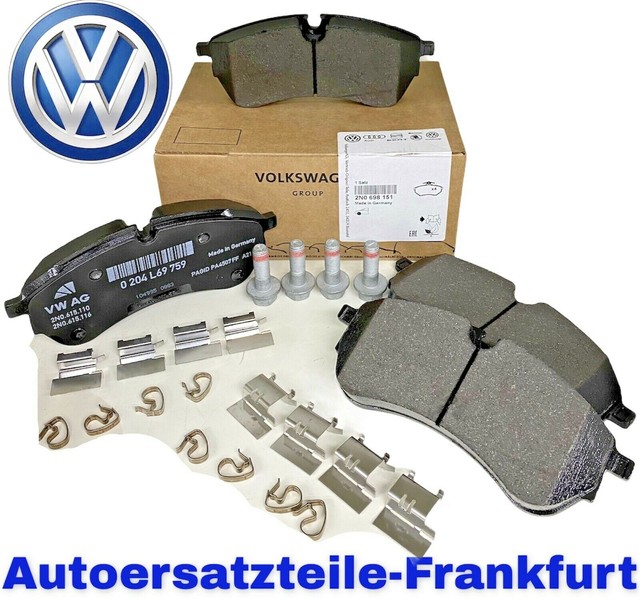 Bremsbeläge 2N0698151 1 Satz für Scheibenbremsen vorne online kaufen | eBay