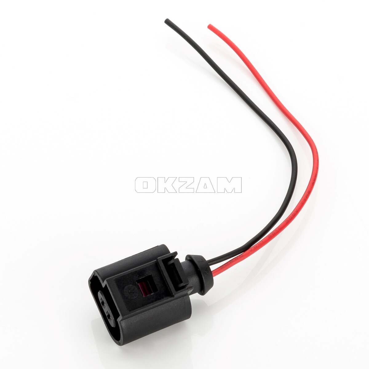 Stecker Verbinder 2-polig Reparatur Kabelbaum Kennzeichenleuchte ...