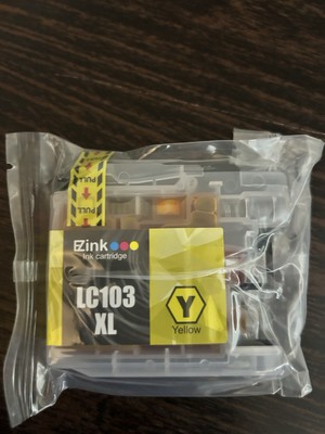 EZ Ink Yellow Ink Cartridge for Brother LC 103 XL | Single | eBay