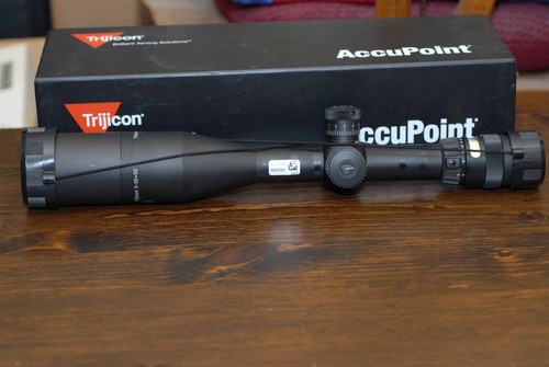 Trijicon Accupoint Rifle Scope, TR23-2G, 5-20X50, Mil-Dot Crosshair ...