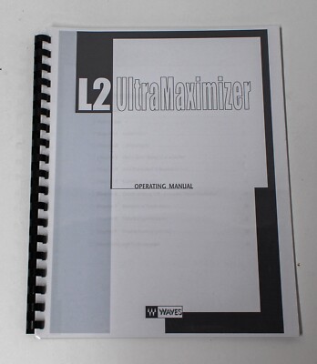 Waves l2 hardware limiter - flolikos