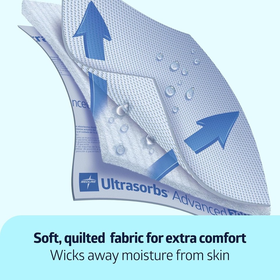 Ultrasorbs Advanced Extra Strength Drypads, 30" x 36", 70 Count, Super ...