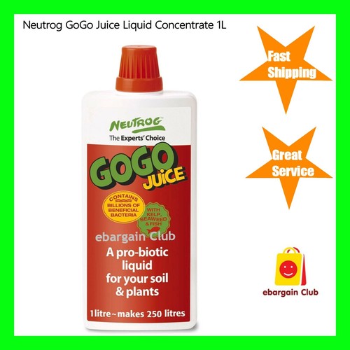 Neutrog GoGo Juice Liquid Concentrate 1L - Lliquid probiotic For Soil ...