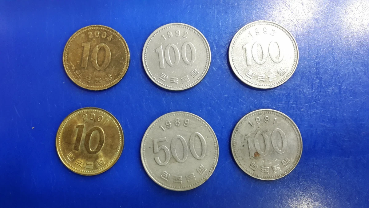 500 Won Coin Ebay