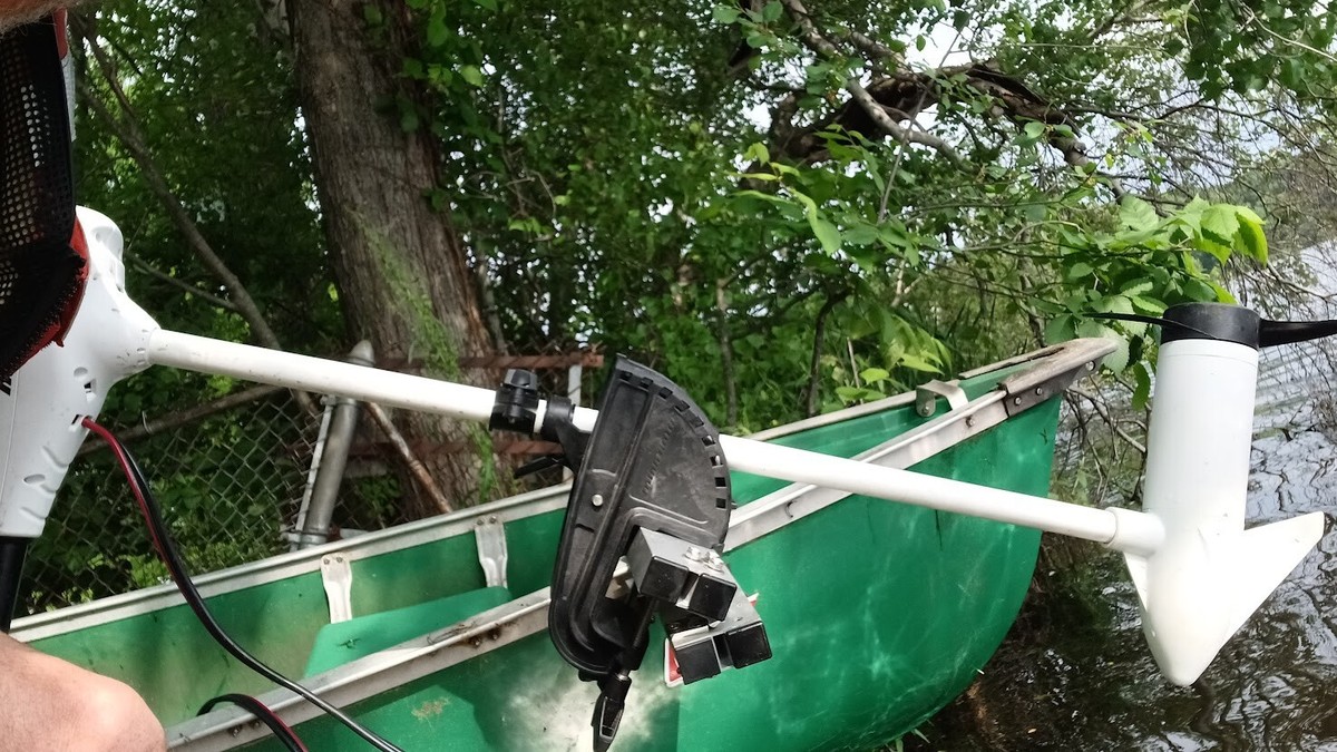Canoe Motor Mount Stabilizer
