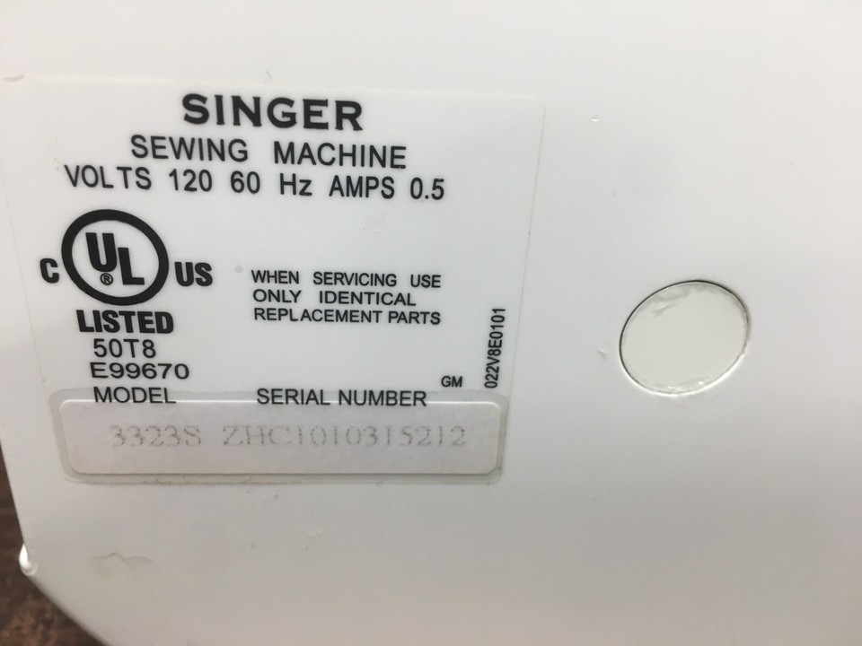 Singer Talent 3323 Sewing Machine Great condition checked and tested ...