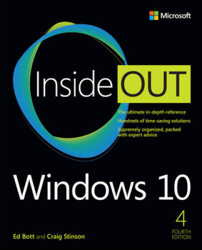 Windows 10 Inside Out (4th Edition) - Paperback By Bott, Ed - GOOD ...