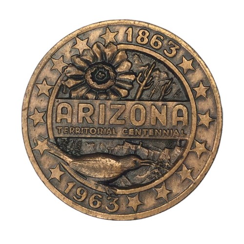 1963 Arizona Territorial Centennial Copper Medal # | eBay