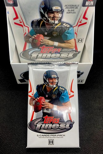 2014 Topps Finest Football (1) HOBBY Pack - Mike Evans Refractr RC ...