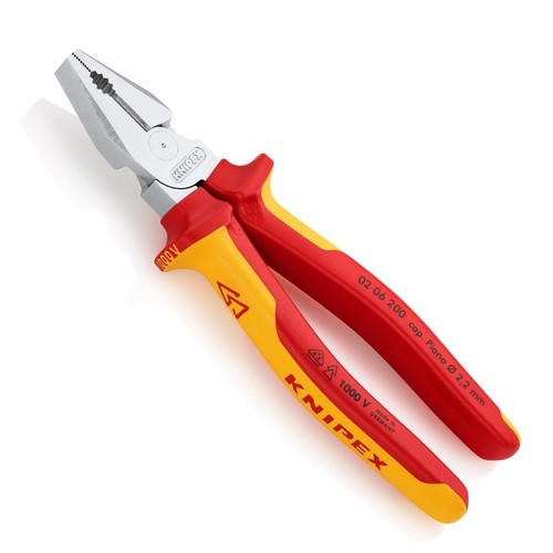 KNIPEX Elektro-Kraft-Satz - 3-tlg. VDE Zangen-Set - inkl. WaPu-Zange ...