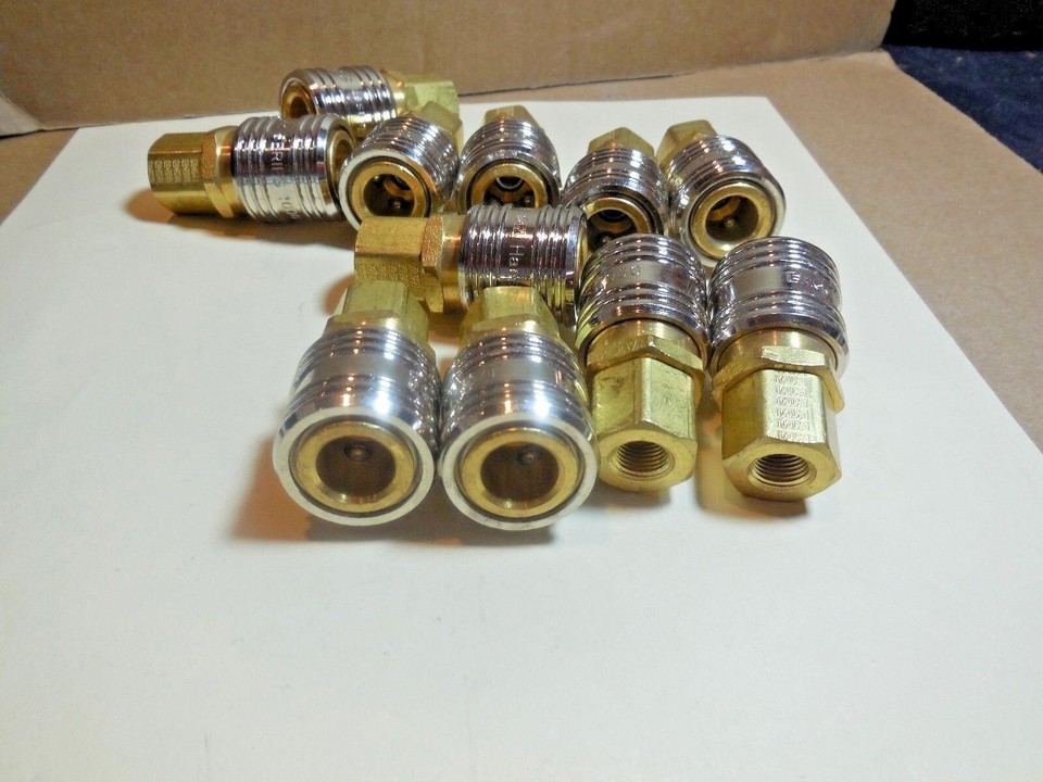 EATON / HANSEN Series 1000 Brass Universal Quick Coupler Body 1/4 x 1/8 ...