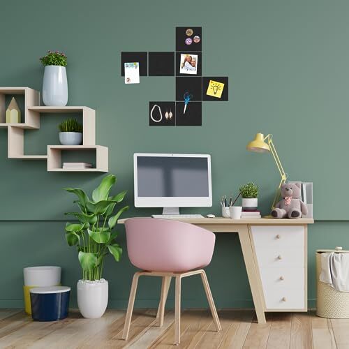 Square Pin Board – 10 Pcs Improved Version of Self-Adhesive Bulletin ...