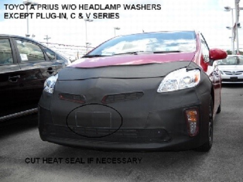 Lebra Front End Mask Cover Bra Fits Toyota Prius w/o headlamp washer ...