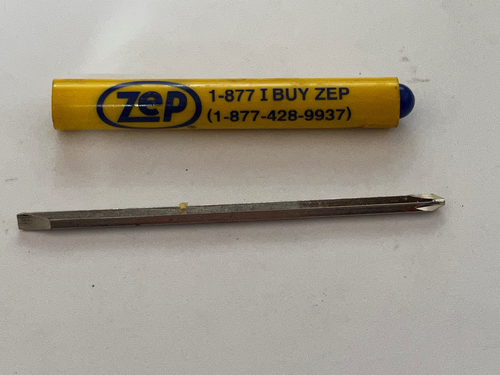Zep Reversible Pocket Screwdriver NOS Promo Phillips & Slotted ...
