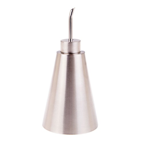 Stainless Steel Conical 250ml Kitchen Oil Can/Bottle Dispenser/Pourer ...