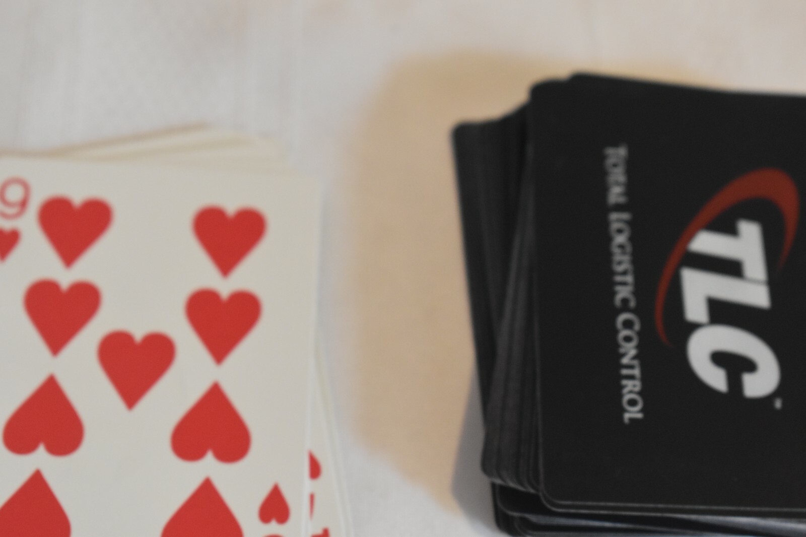 TLC Total Logistic Control Advertising Playing Cards Gemaco | eBay