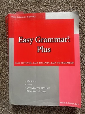 Easy Grammar Plus Student & Teacher book 9780936981130| eBay