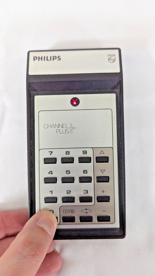 Philips Channel Plus TV Remote Model CTC-5R Vintage | eBay