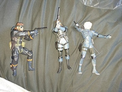 Metal Gear Solid Snake. Raiden, Big Boss Snake Eater Figures Sons Of ...