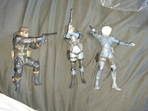 Metal Gear Solid Snake. Raiden, Big Boss Snake Eater Figures Sons Of ...