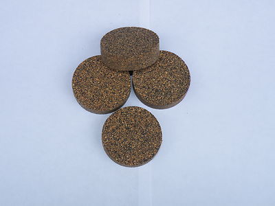 4 RUBBERIZED CORK RINGS 1 3/4"X1/2" NO BORE BLACK | eBay