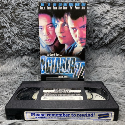 October 22 VHS Tape 1999 Michael Paré Ernie Hudson Amanda Plummer Movie ...