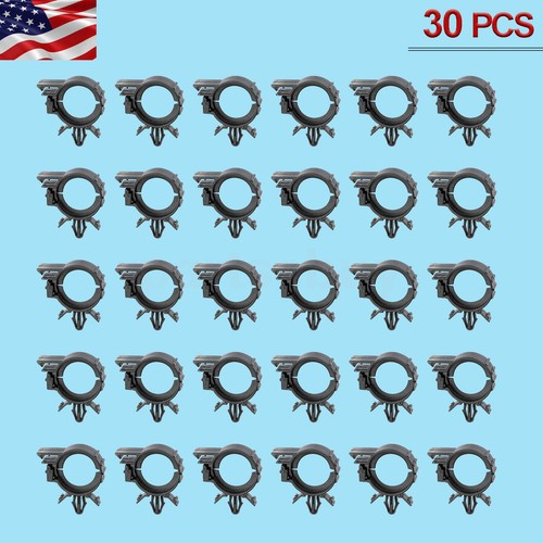 30 Pcs Wire Loom Routing Clip Retainer Conduit Fastener For GM 8917320 ...