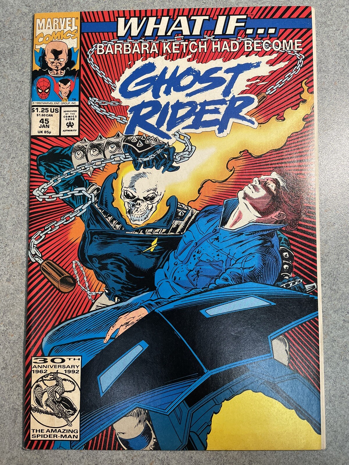 WHAT IF #45 (1993) KEY! 1ST AND FINAL APP OF BARBARA KETCH AS GHOST ...