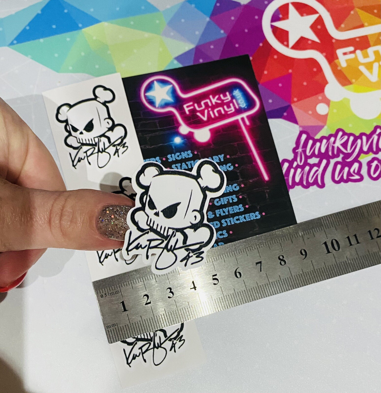 Vinyl Printed Car Vehicle Sticker,Tool Box ,Retro , Ken Block Signature ...