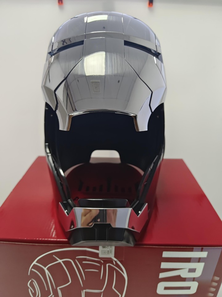 Iron Man War Machine Mk5 Helmet Mask 1:1 Voice-controlled Wearable ...
