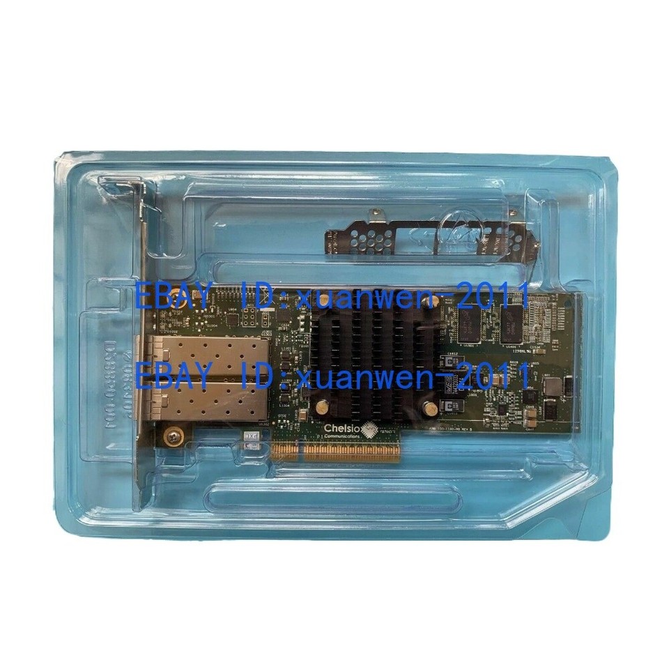Chelsio T520-CR 10Gb 2-Port SFP+ PCIe Unified Wire Adapter Card 110-1160-50 | eBay