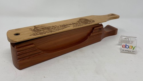 Wooden Amish Crafted "10" Handle Half Moon" Turkey Box Call - New ...