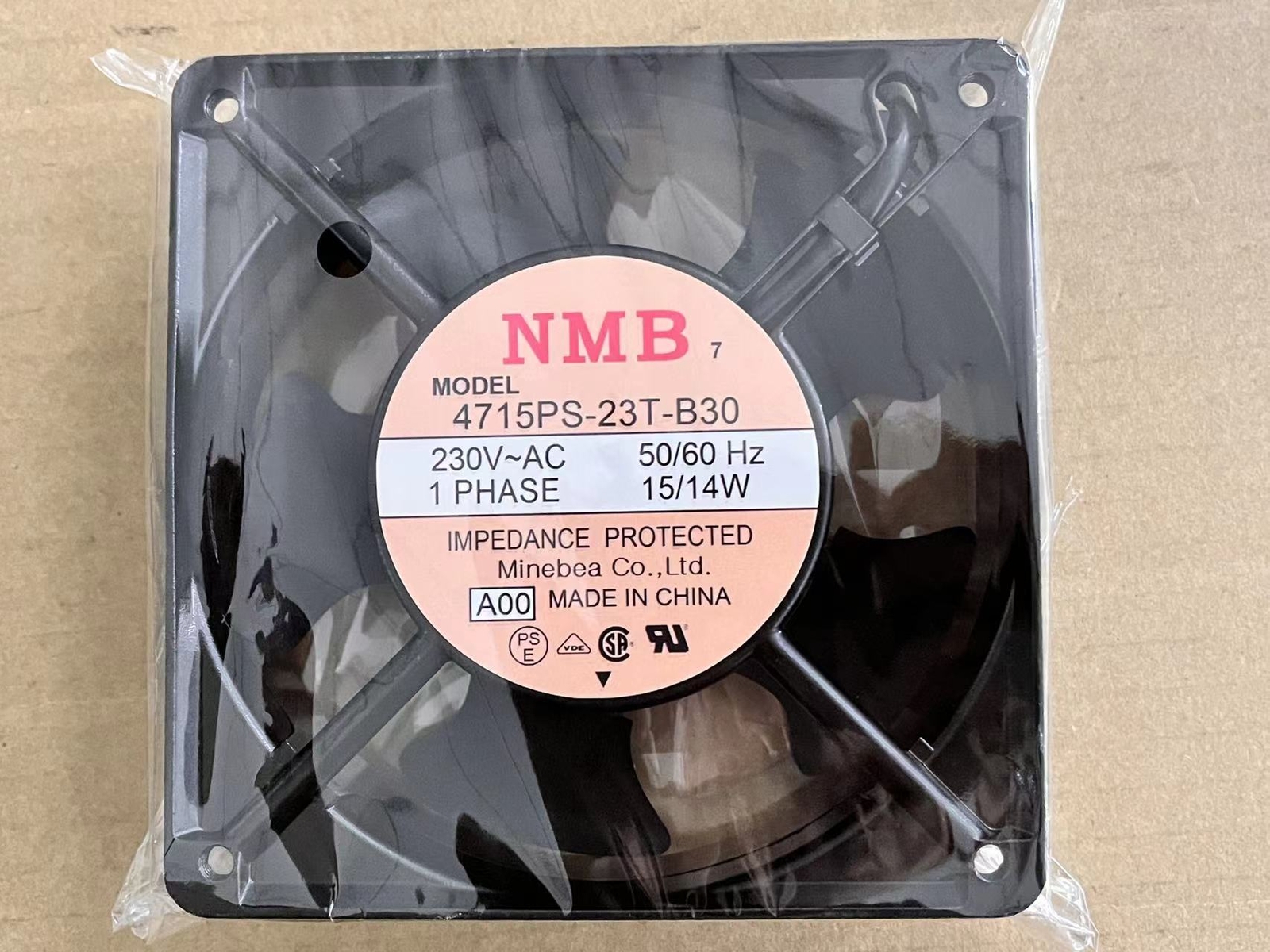 For NMB 4715PS-23T-B30 Aluminum frame cooling fan 230VAC 15/14W 120*120 ...