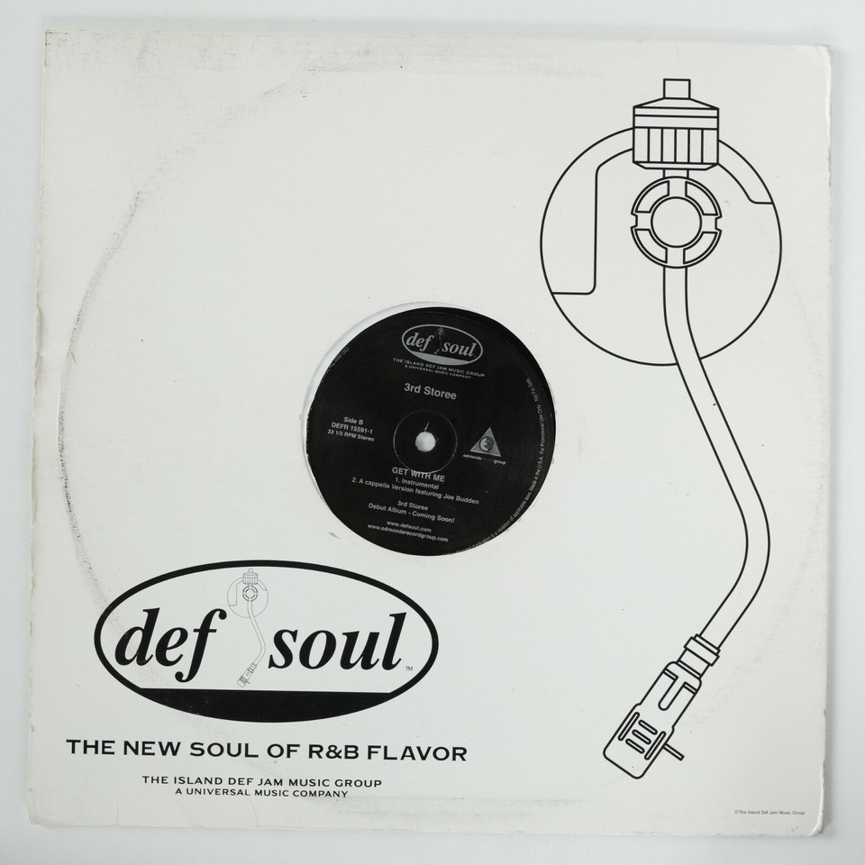 3rd Storee - Get With Me - 12" Vinyl Promo Single | R&B | eBay