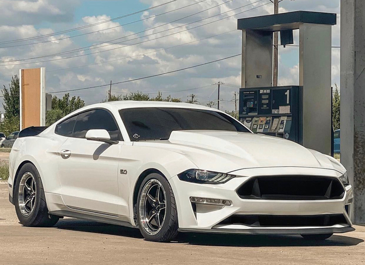 VMS RACING V-STAR DRAG RACE RIMS WHEELS POLISH 17X10 18X5 FOR 15-21 ...