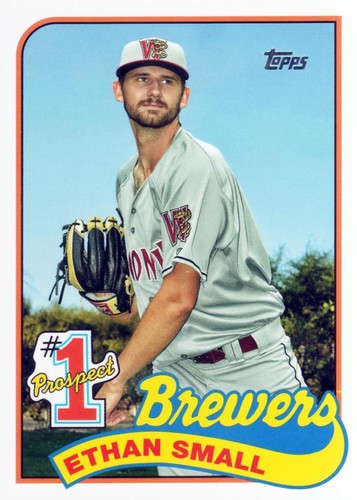 2020 Topps Update #P-14 Ethan Small Milwaukee Brewers | eBay