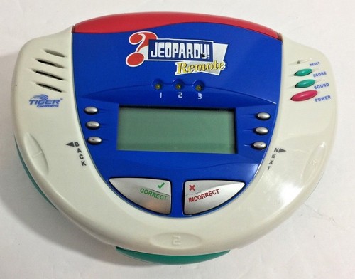 Tiger Jeopardy Remote Electronic Handheld Game with 3 Buzzers | eBay