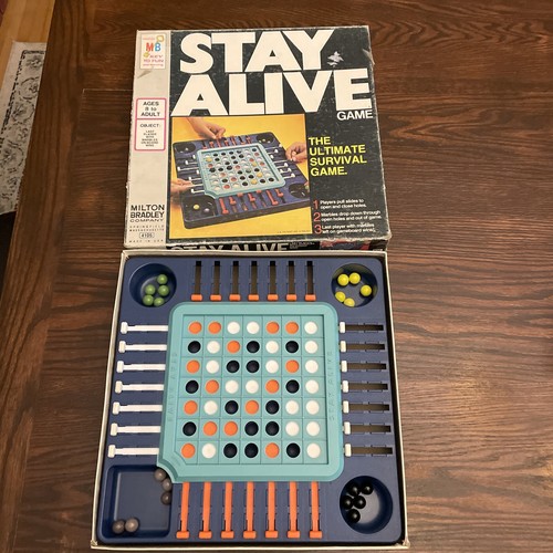 Stay Alive Board Game Complete Vintage Milton Bradley 1971 | eBay