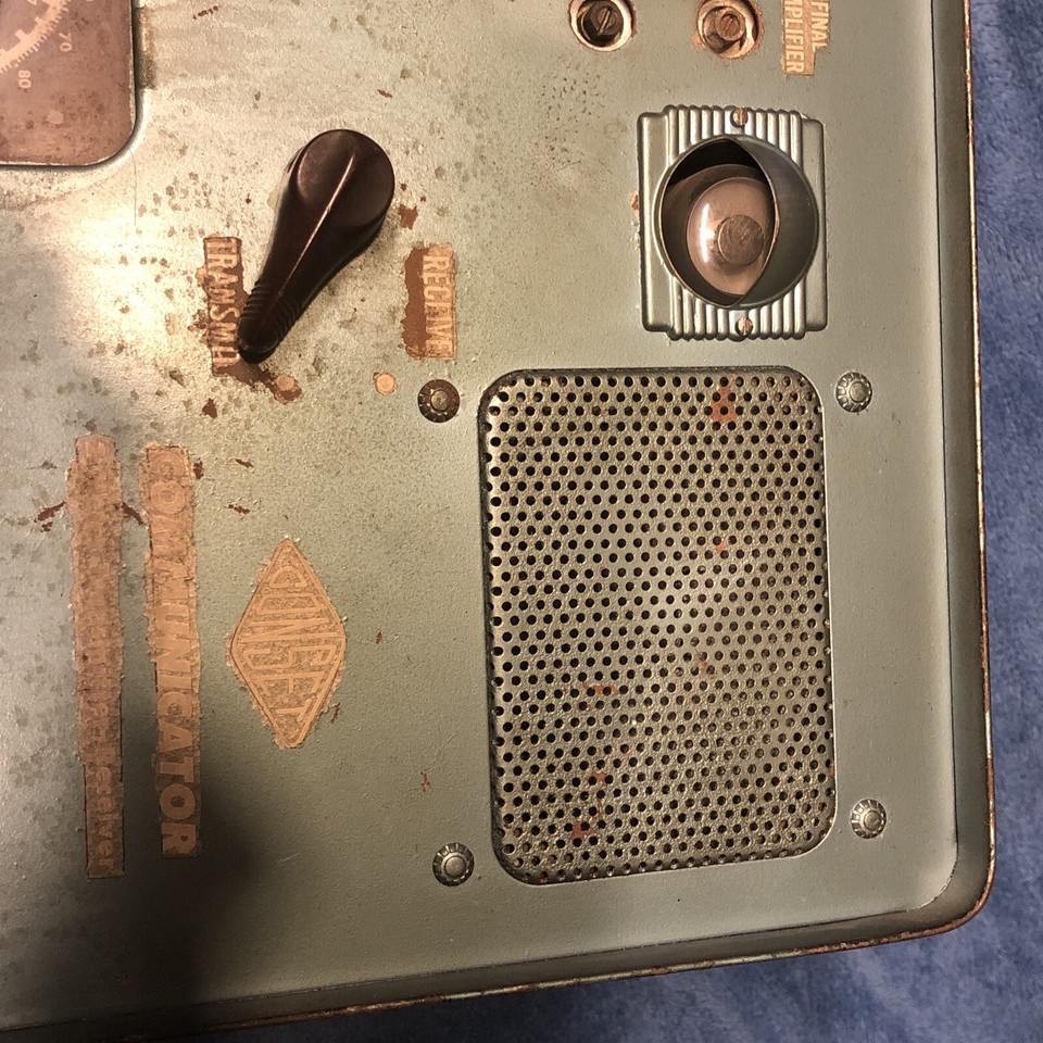 GONSET communicator 2 meter ham amateur radio Receiver Transmitter ...