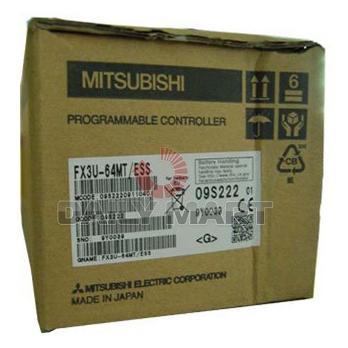 MITSUBISHI FX3U-64MT/ESS VARIABLE FREQUENCY DRIVE BASE UNIT PLC MODULE ...