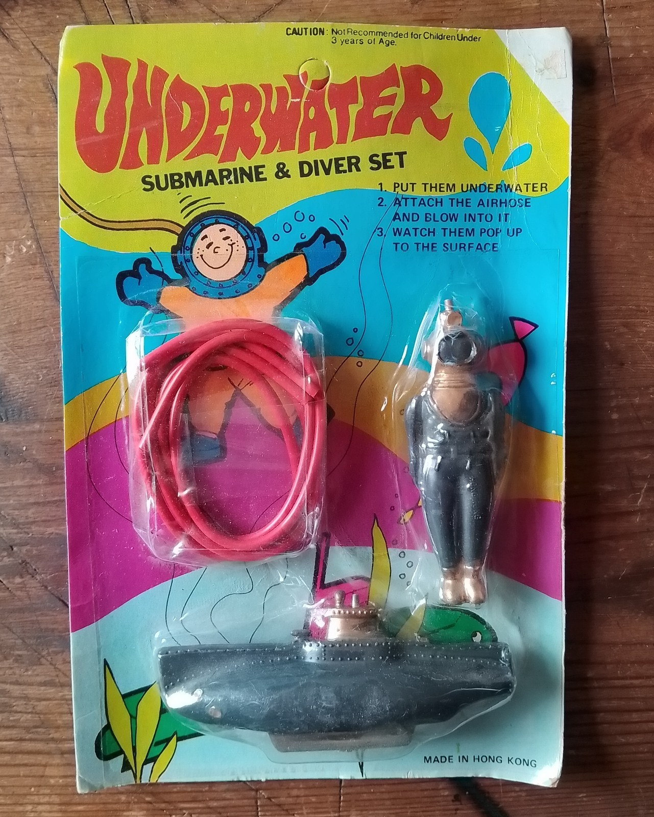 Vintage Underwater Sea Explorer Set c1970's Deep sea diver Submarine ...