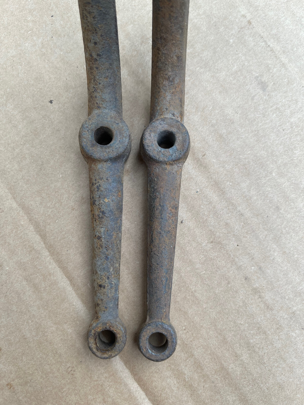 1927 1928 AR Model A Ford Rear Fender Brackets Braces Roadster Coupe ...