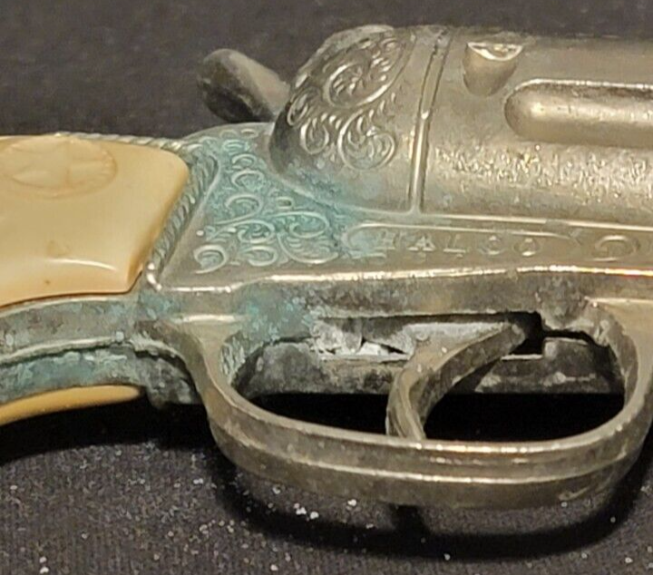 VINTAGE HALCO BRONCO SINGLE SHOT CAP GUN 1950's | eBay