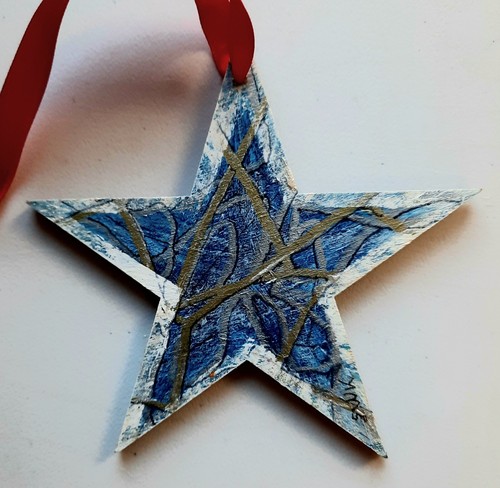 STARS FOR CHARITY Original NJ Artist Suzanne Kapp Christmas Ornament ...