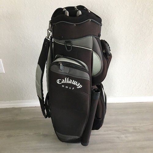 Callaway 14 Way Black Cart Carry Golf Bag | eBay
