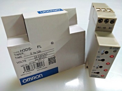 Omron H3DS-FL Timer 24-230VAC 24-48VDC | eBay
